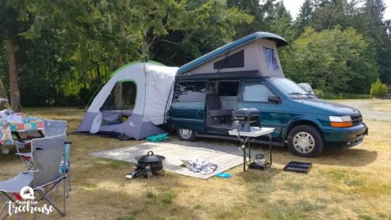 Tour My Dodge Caravan Camper Van (The Best Minivan Camper!) - Poptop ...