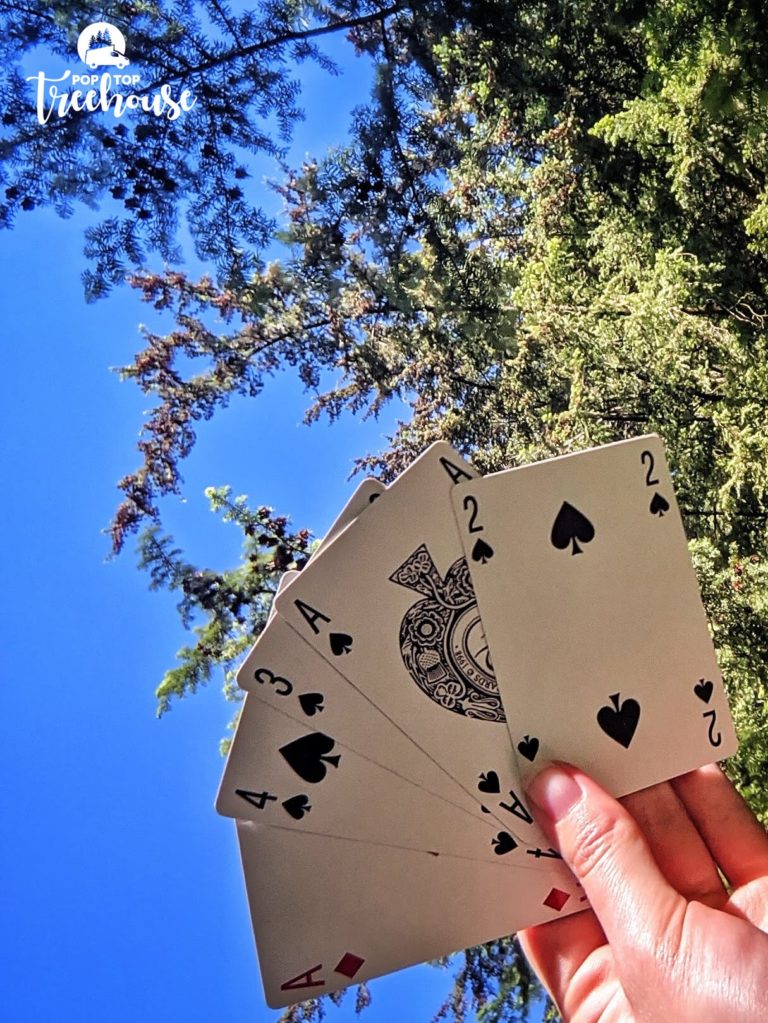 7 Group Card Games for Camping - Poptop Tree House